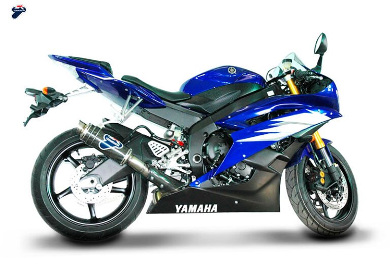 YAMAHA R6 – 1 SILENCER GP STYLE – SLIP ON - Kiddcode Racing