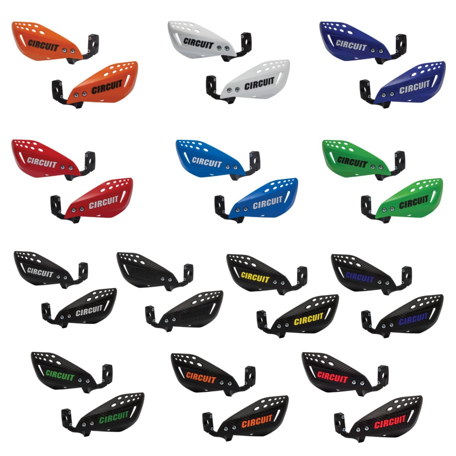 HANDGUARDS VECTOR (Mounting Kit Included) - Kiddcode Racing